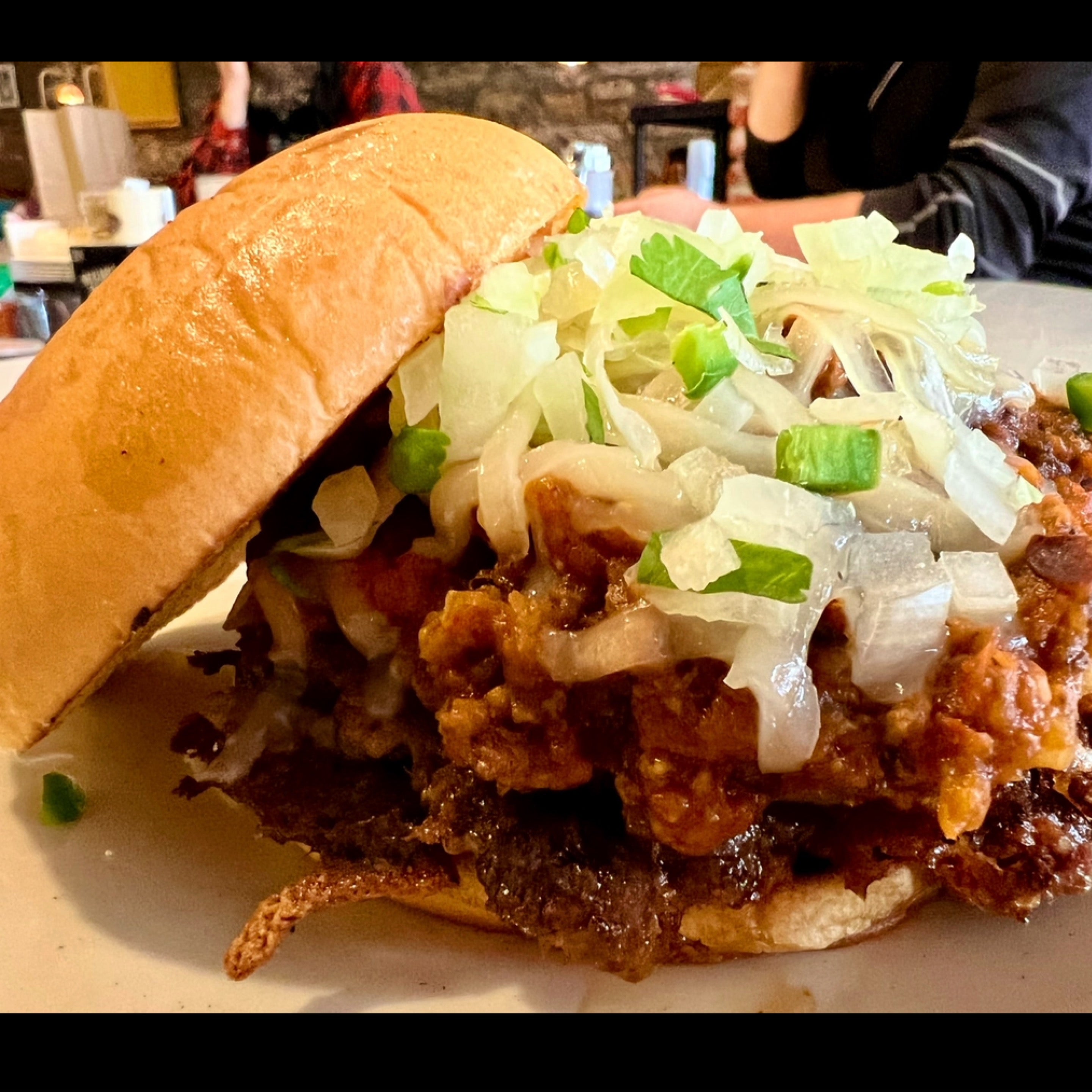 Double Chili Cheeseburger | Ladybird Diner